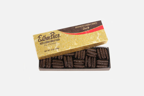Dark Chocolate Honeycomb Chips | Esther Price Candies