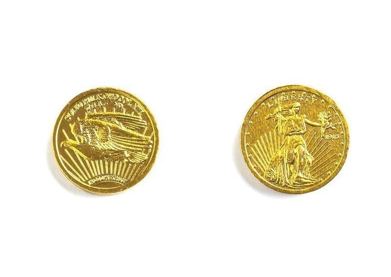 MED GOLD COINS – Esther Price Candies